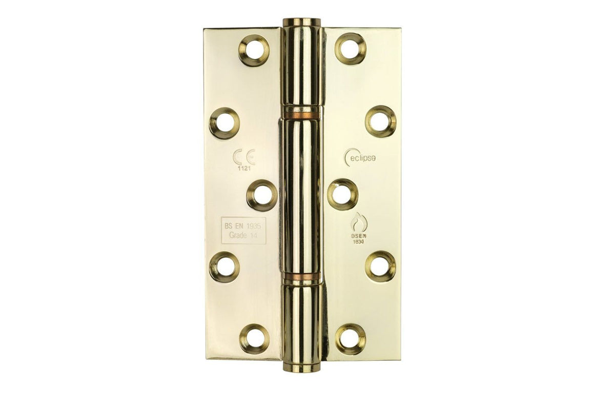 Eclipse Polished Brass 127mm 5" Grade 14 Thrust BB Hinges | 14109 ...
